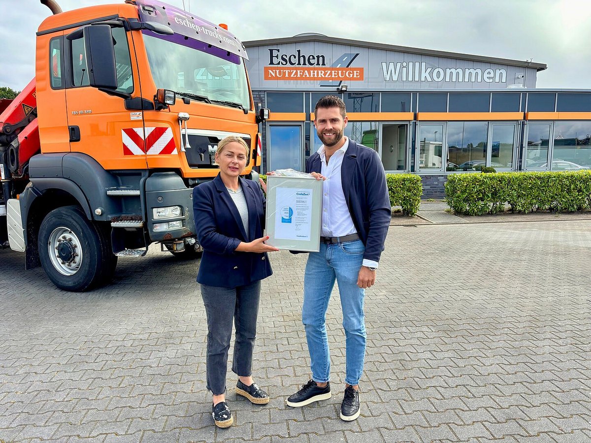 Top Bonität für die Eschen Nutzfahrzeuge GmbH - Creditreform erteilt ...